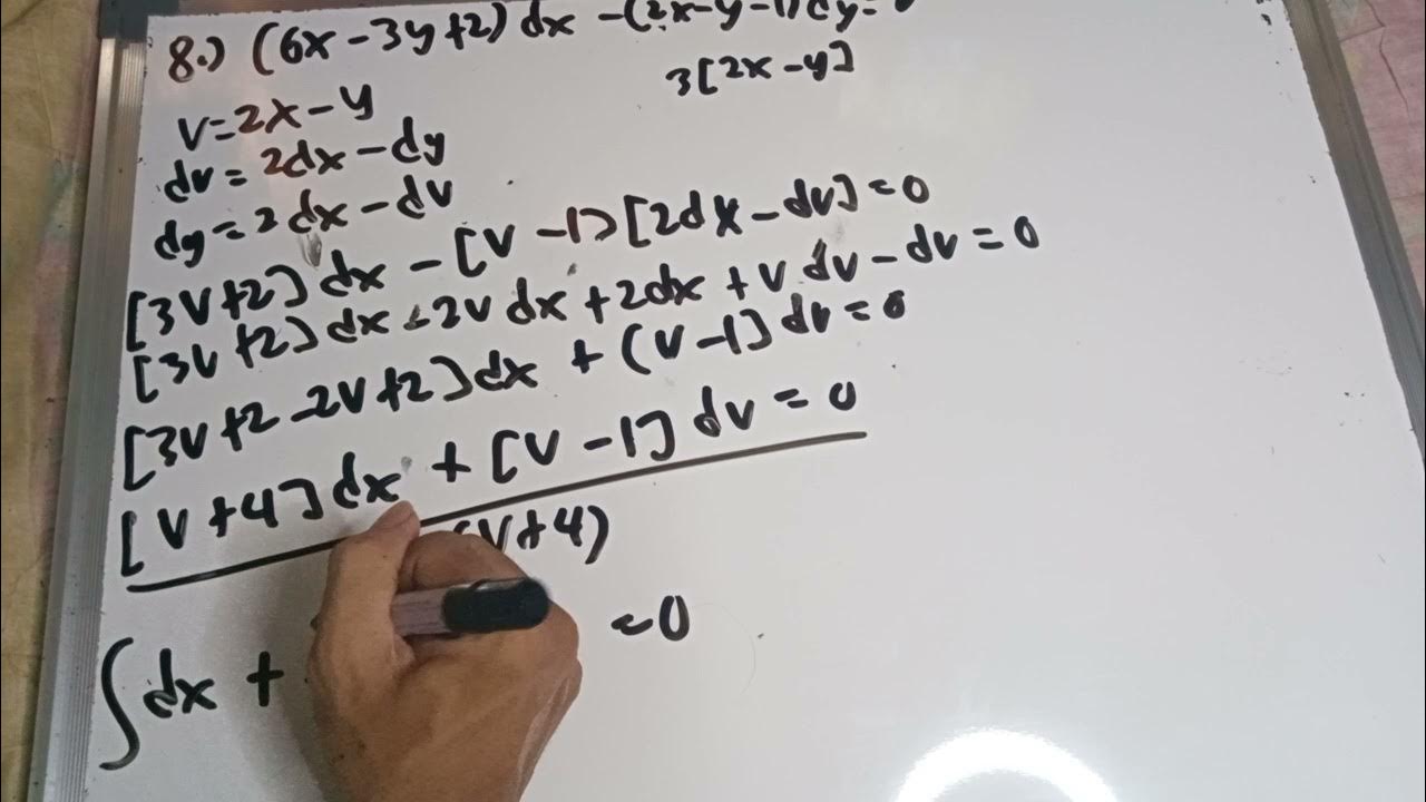 Chapter 5 Differential equation Coefficient linear in the two variables ...
