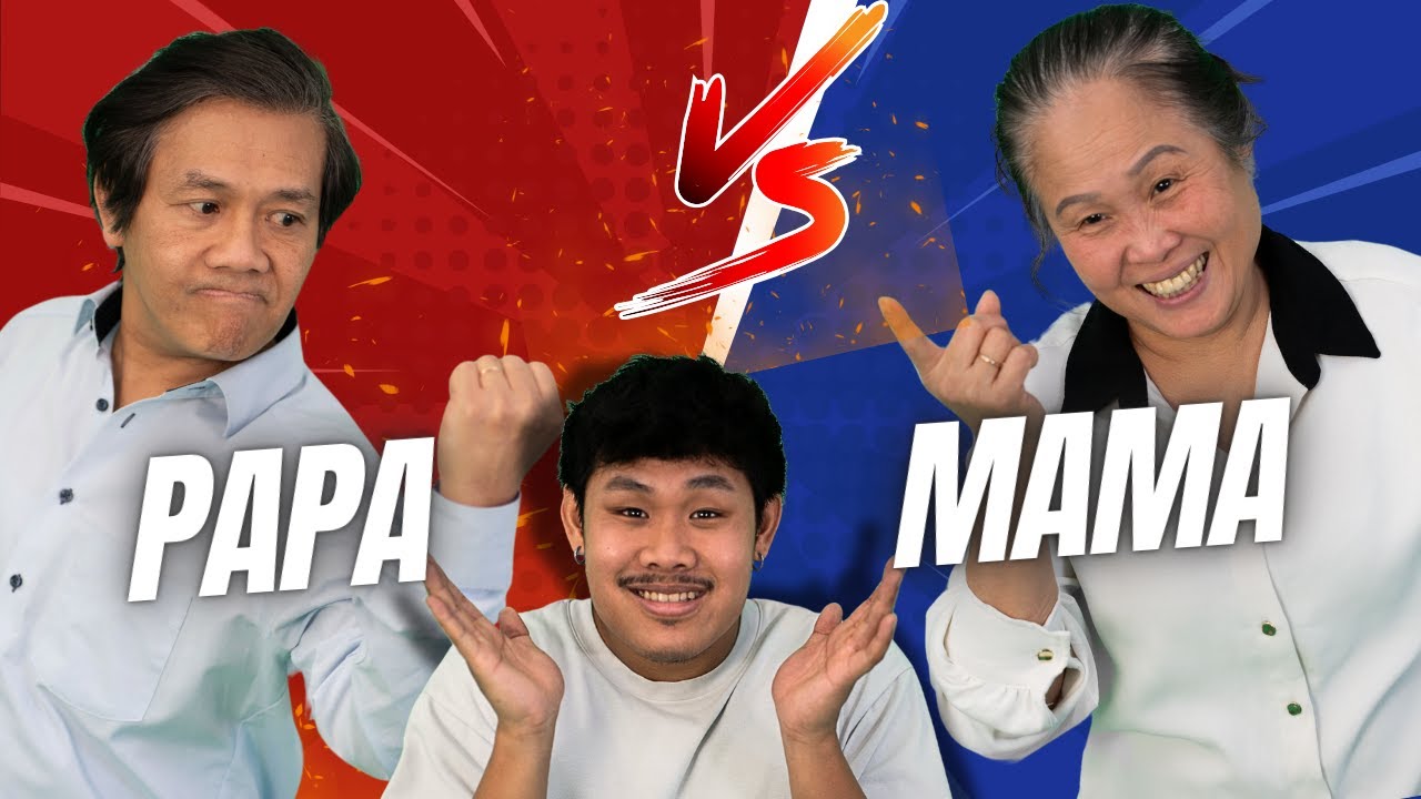 WER SPRICHT DEUTSCHE WÖRTER BESSER AUS? / MAMA VS PAPA - YouTube