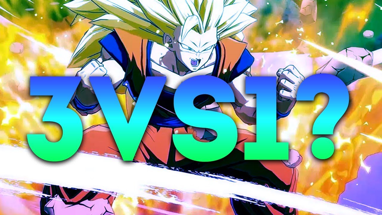 Dragon Ball FighterZ RANKED! - 3VS1? - YouTube