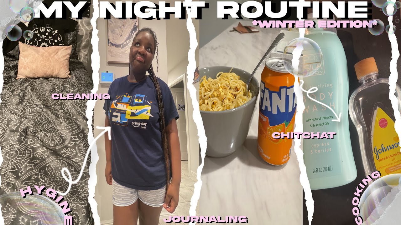 MY NIGHT ROUTINE *winter edition* || Cleaning, Journaling, Cooking ...