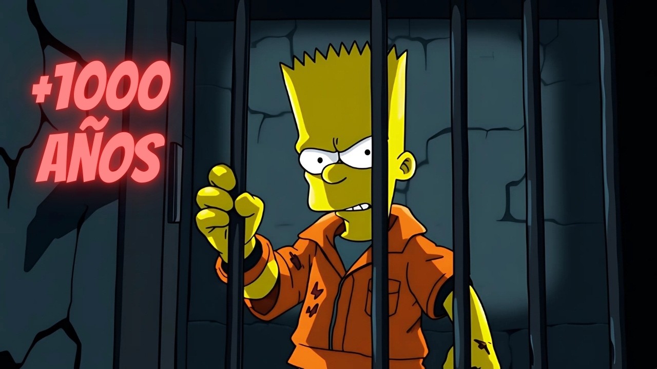 ¿Cuántos Años de Cárcel Merece Bart Simpson? | Los 9 Delitos Más Graves ...