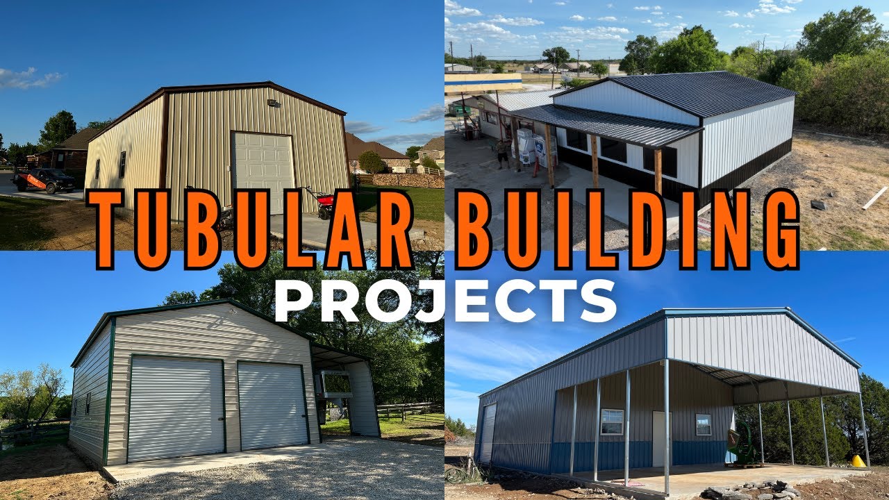 Texas Tubular Steel Buildings | WolfSteel Buildings - YouTube