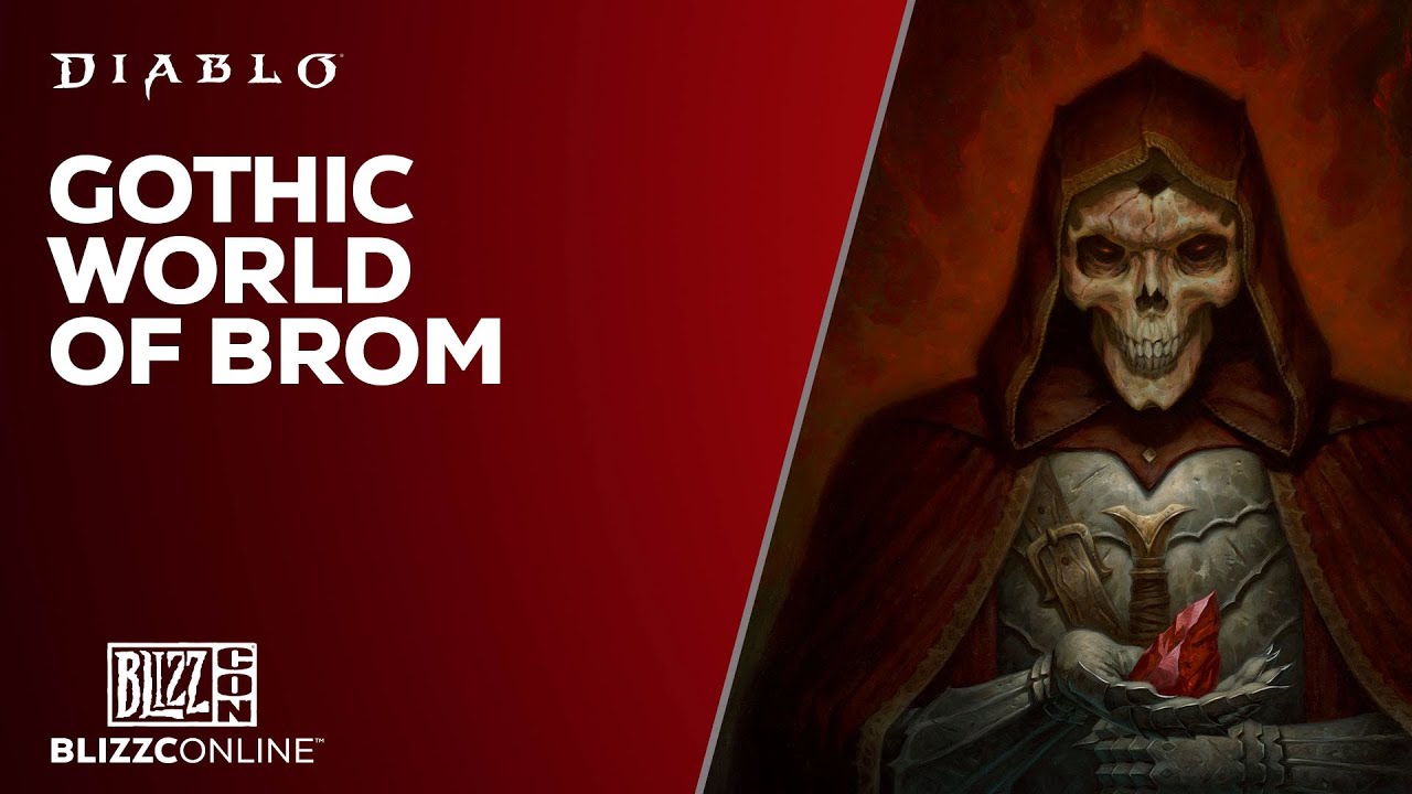 BlizzConline 2021 - Diablo: The Gothic World of Brom - YouTube