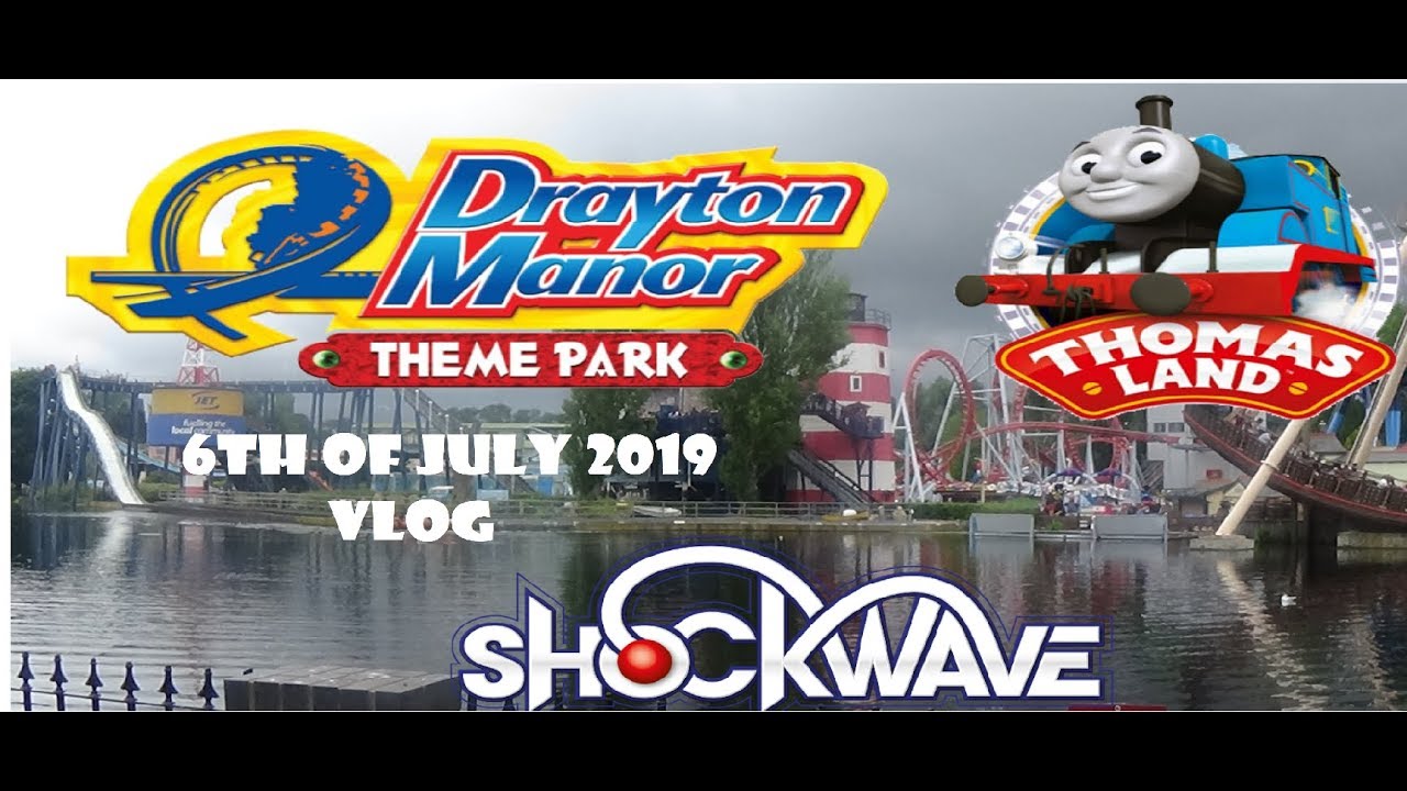 Drayton Manor With Thomas Land Vlog - July 2019 - YouTube