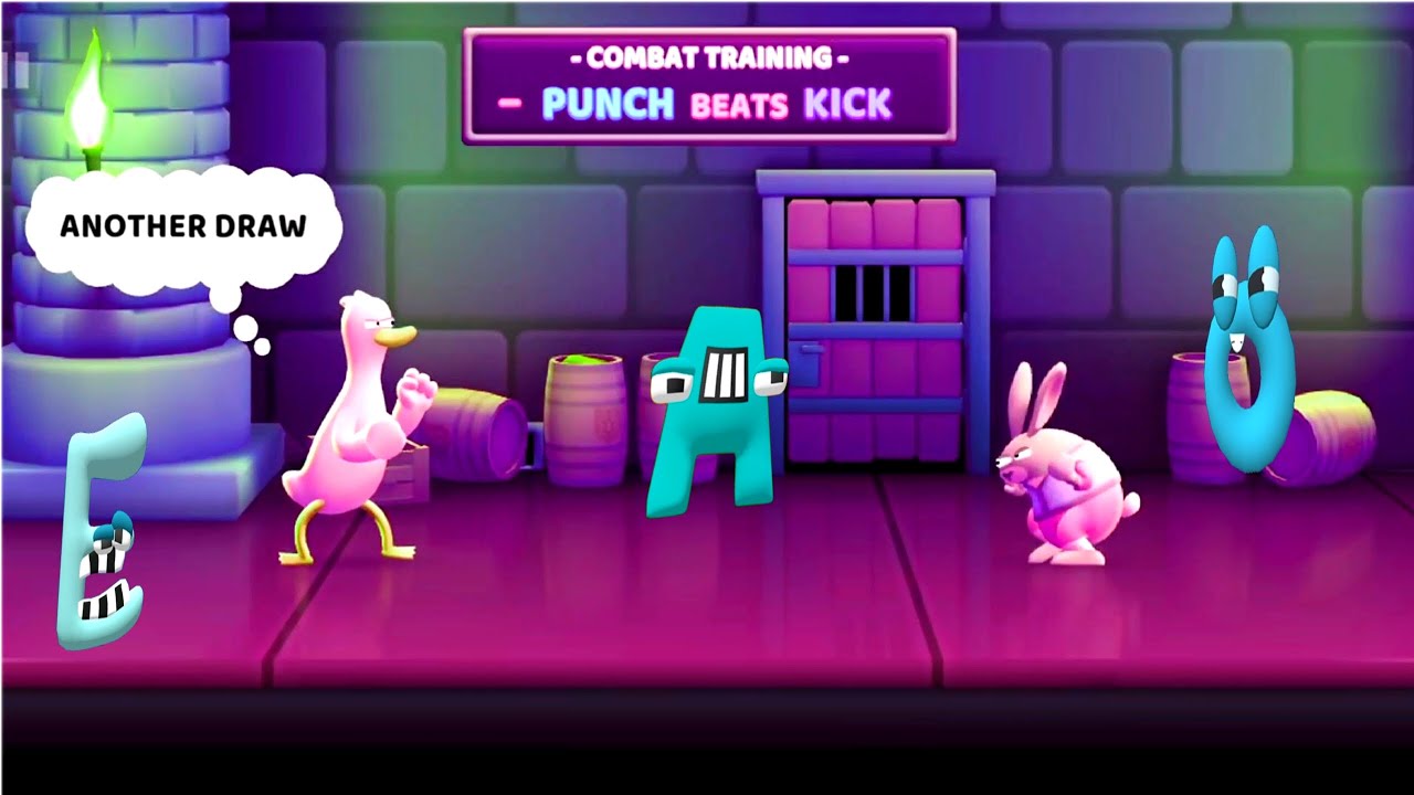 DUCK 🦆 VS ALPHABET LETS PALY SONE NEW GAME - YouTube