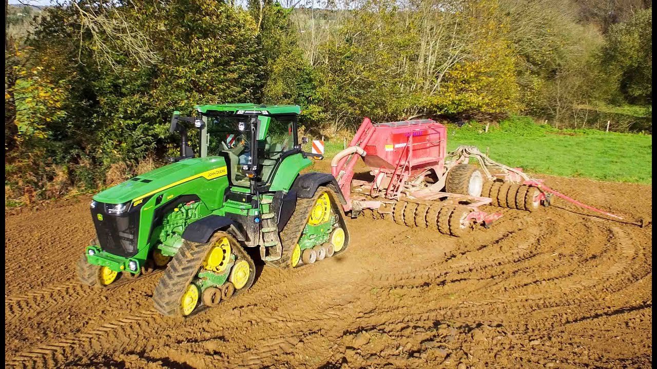 JOHN DEERE 8RX 340 | SEMIS D'AUTOMNE | ETA GUYOT - YouTube