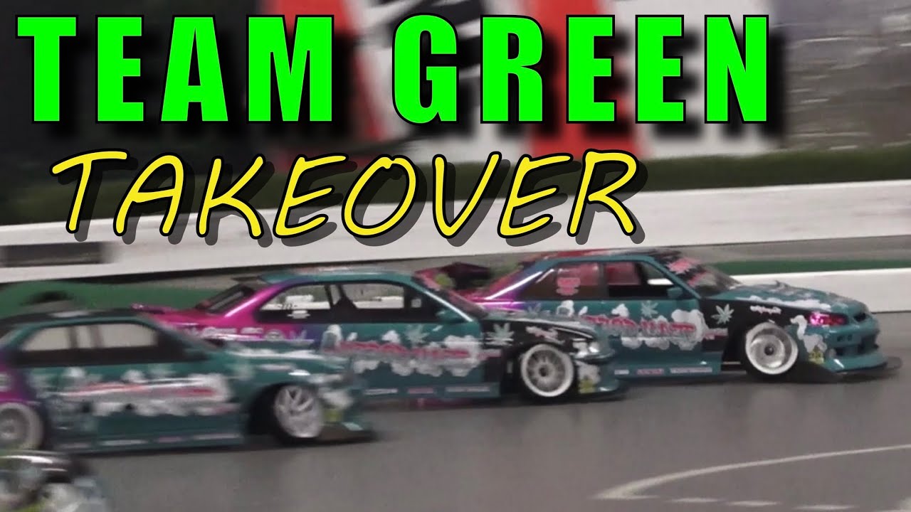 Team Green Takeover: The Rc Drift Event You've Been Waiting For! - YouTube
