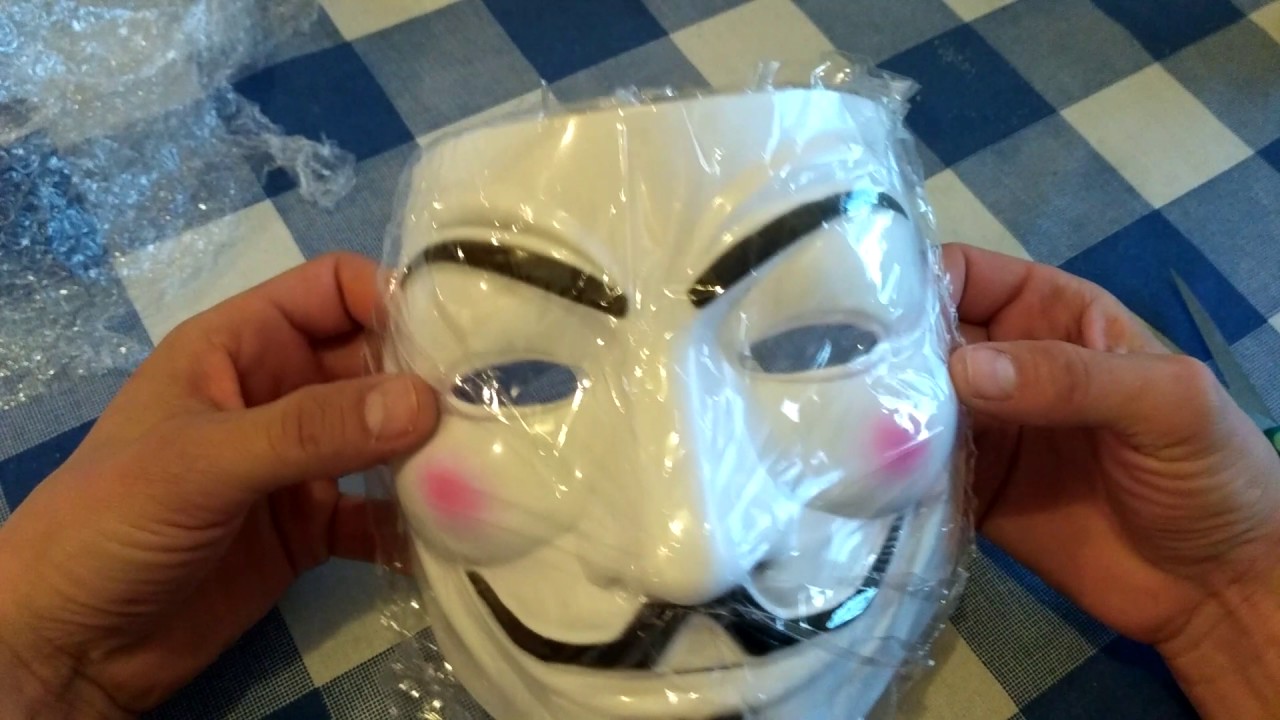 Anonymous mask - YouTube