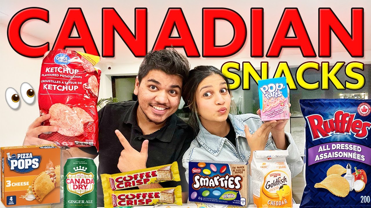 Trying Canadian Snacks for the first time in 3years! 😱 - YouTube