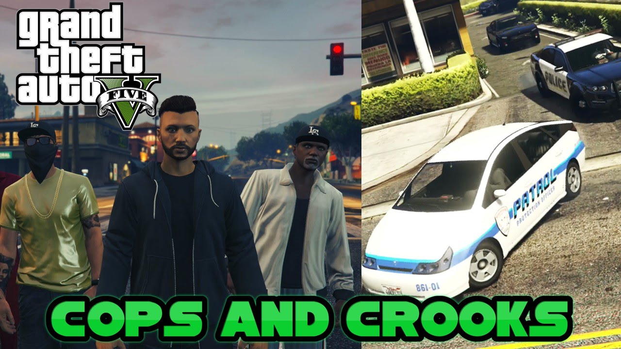 Cops And Crooks/Hide and Seek INSANE Custom Gamemode! - GTA 5 Online ...