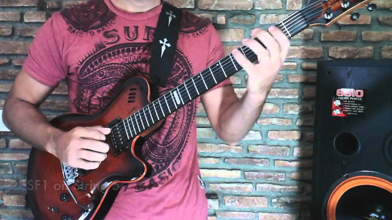 3-String Guitar Improvisation in D Minor and Major Pentatonic / Blues ...