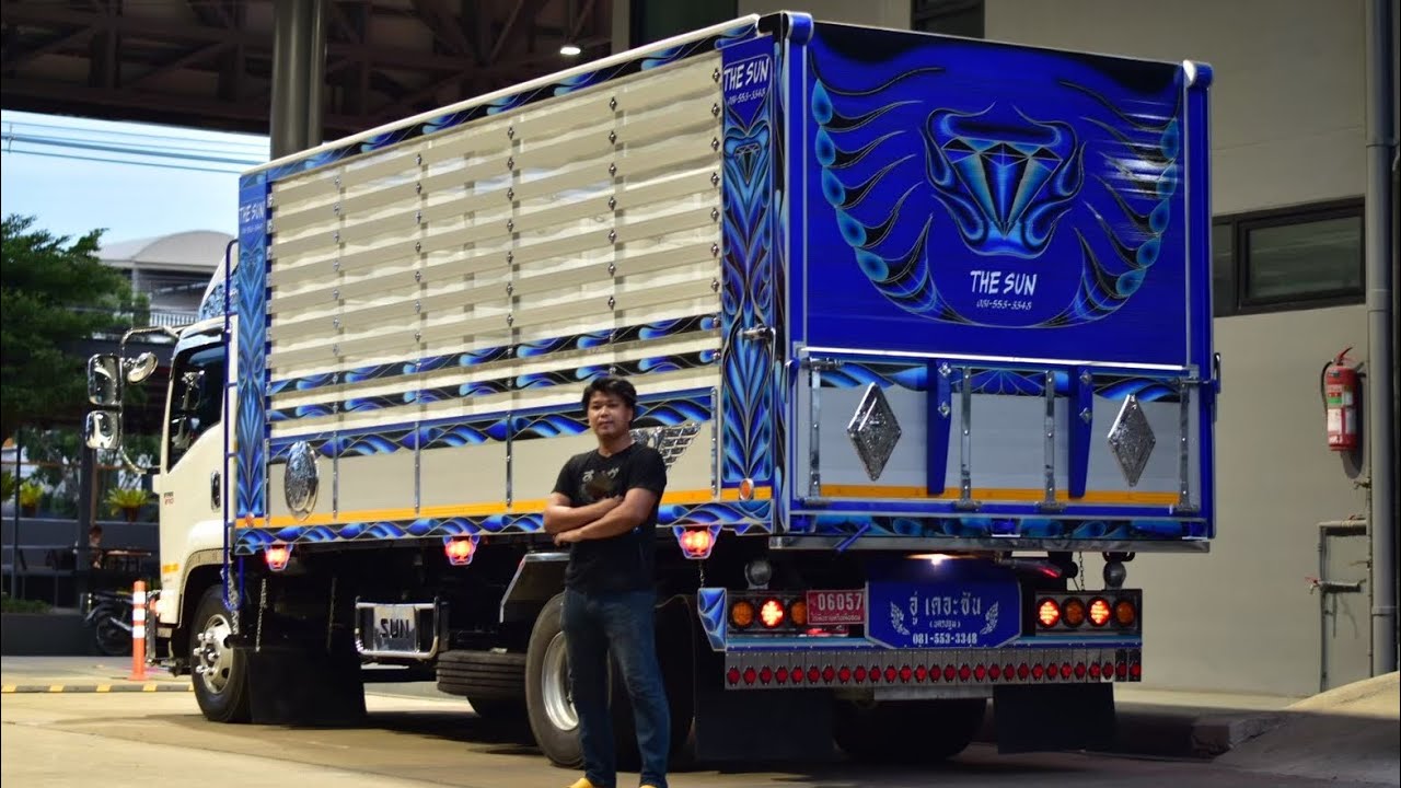 ISUZU FRR210 ดั้มคอกเกษตร วิ่งยางพารา เตรียมขับไปส่งลูกค้าที่ จ. ...