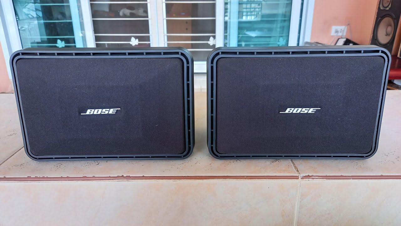 ทดสอบลำโพงเสียงดี BOSE 101MM MUSIC MONITOR MADE IN USA - YouTube
