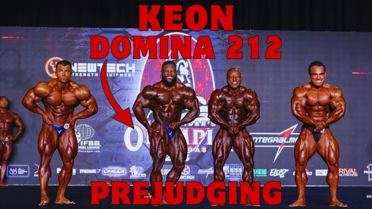 Mr. Olympia 2025 – Categoría 212: Keon Pearson domina el Prejudging 🔥 ...