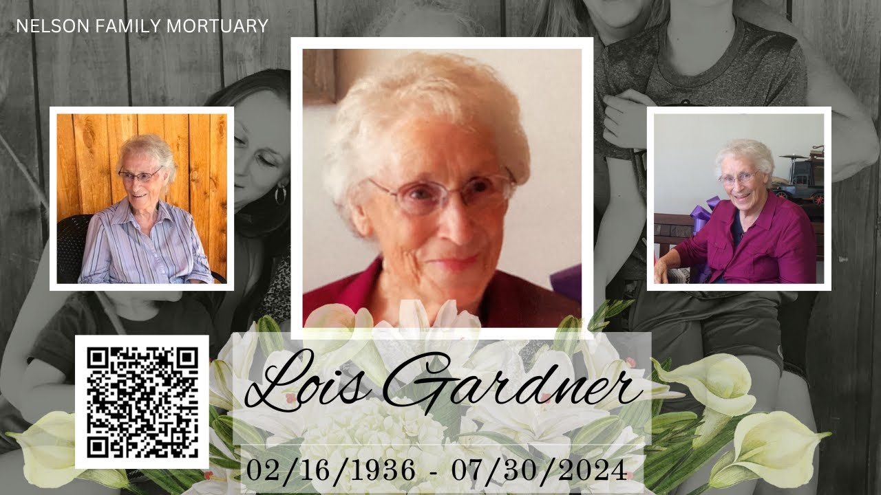 Lois Gardner Graveside Service - YouTube