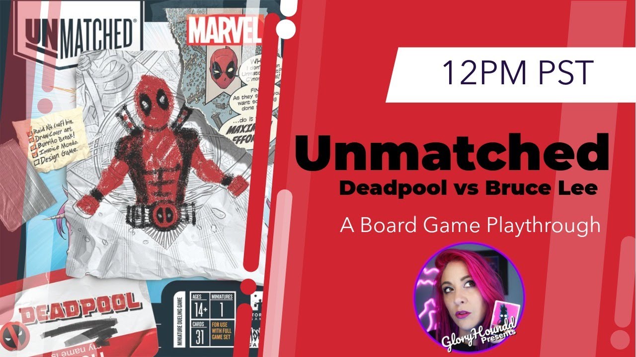 Unmatched Deadpool vs Bruce Lee playthrough! - YouTube