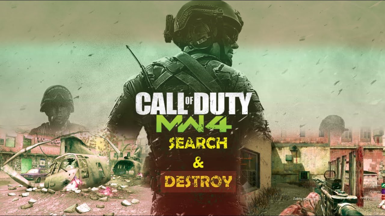 Call of Duty MW4 SnD Gameplay 1 - YouTube