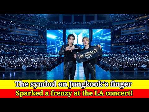 Fans Shocked! Here is the meaning behind the symbol on Jungkook's finger!
