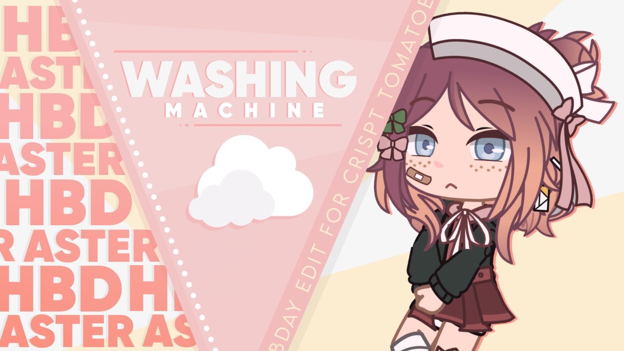 washing machine edit // bday gift for aster! - YouTube