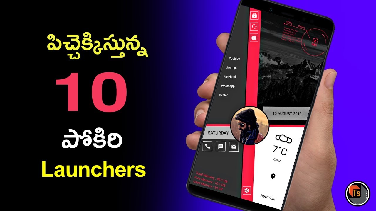 Top 10 Stylish Android Launcher Apps | Latest Mobile Launcher ...