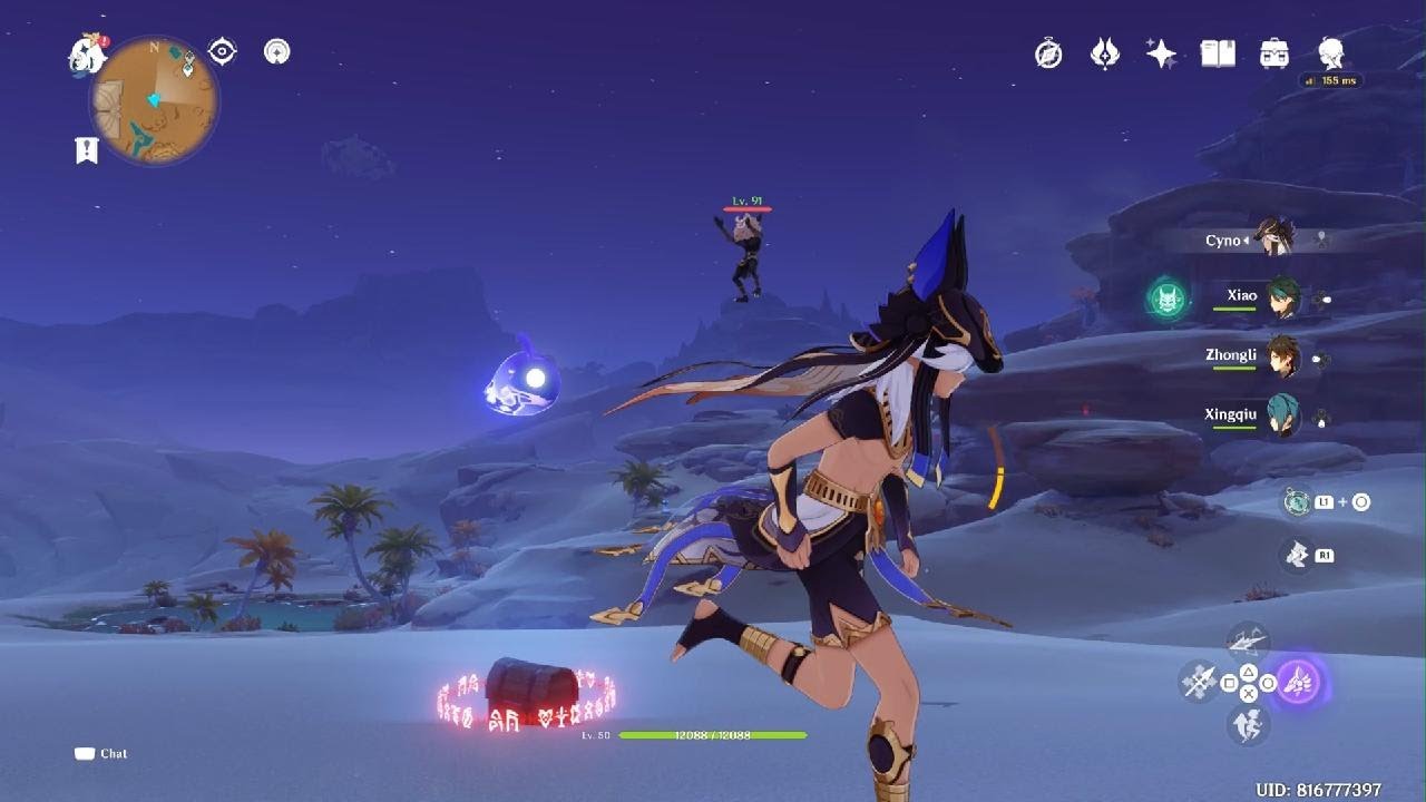 BARRIER CHEST NEAR DUNE CAROUSE Genshin Impact - YouTube
