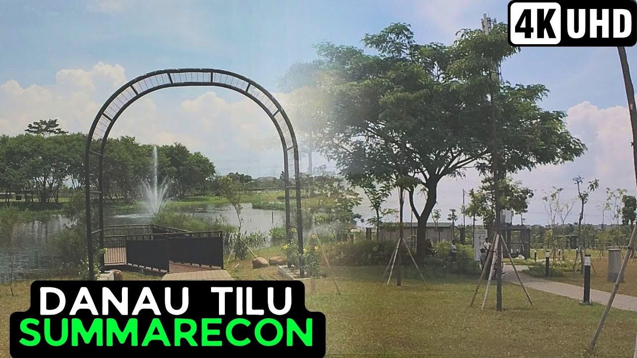Jalan Jalan Virtual l Danau Tilu Kawasan Summarecon Kota Bandung ! - YouTube