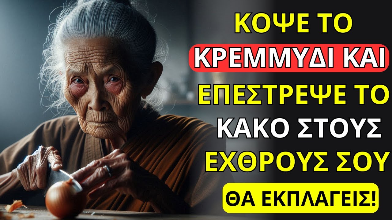 ΘΑ ΕΚΠΛΑΓΕΙΣ! ΚΟΨΕ ΕΝΑ ΚΡΕΜΜΥΔΙ ΚΑΙ ΕΠΕΣΤΡΕΨΕ ΤΟ ΚΑΚΟ ΣΤΟΥΣ ΕΧΘΡΟΥΣ ΣΟΥ ...