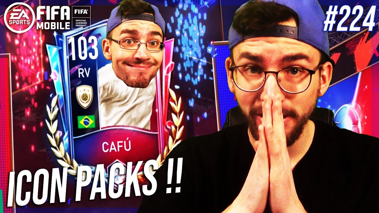 OMG !! CAFU ICON PACKS !! 😱🔥 FIFA MOBILE 22 #224 - YouTube