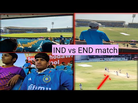 IND vs END Match | Jaiswal 200 Century | Rajkot Match - YouTube
