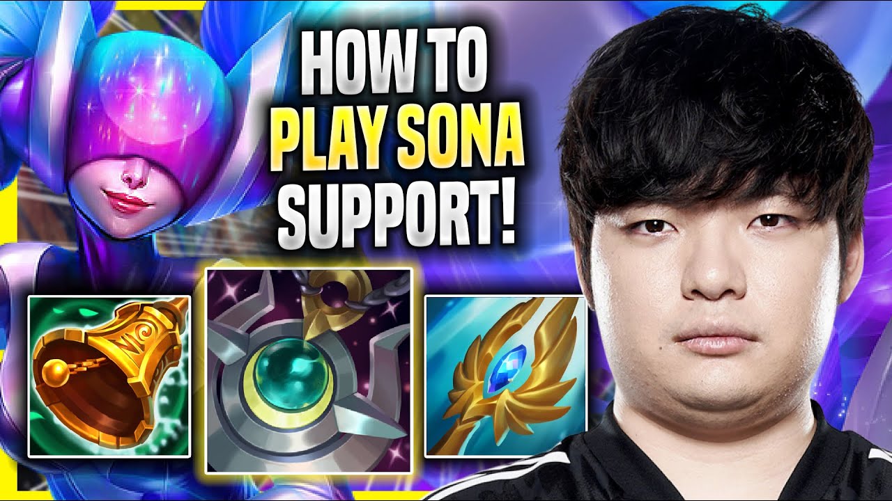 LEARN HOW TO PLAY SONA SUPPORT LIKE A PRO! - DRX BeryL Plays Sona ...
