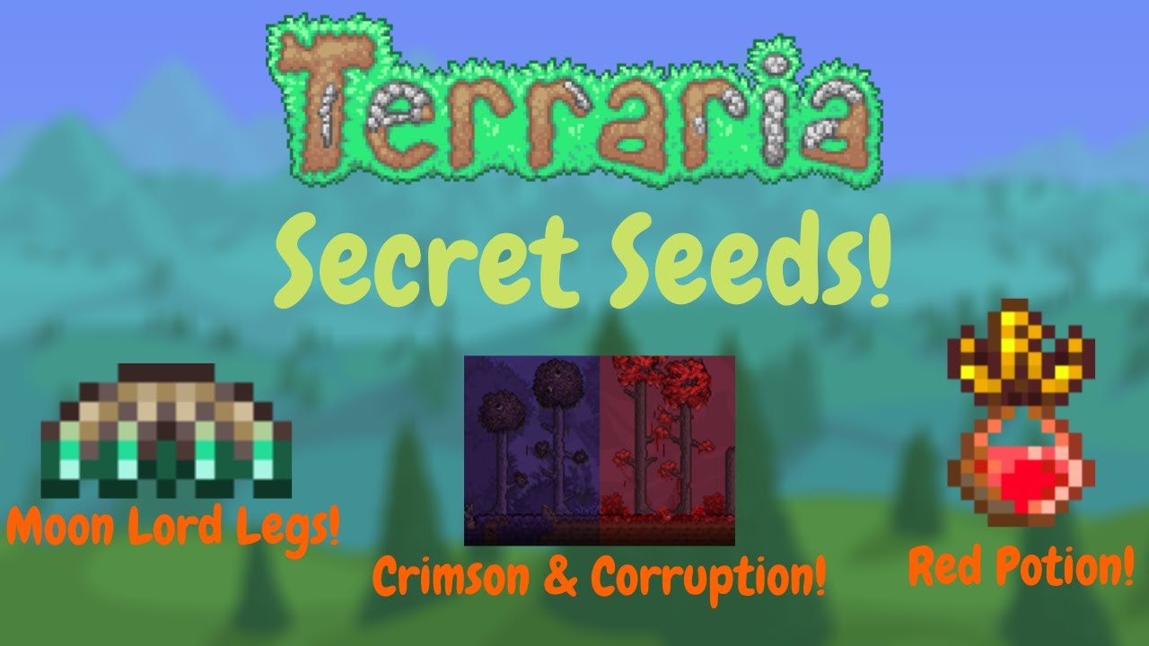 SECRET SEEDS in Terraria 1.4! (MOON LORD LEGS) - YouTube
