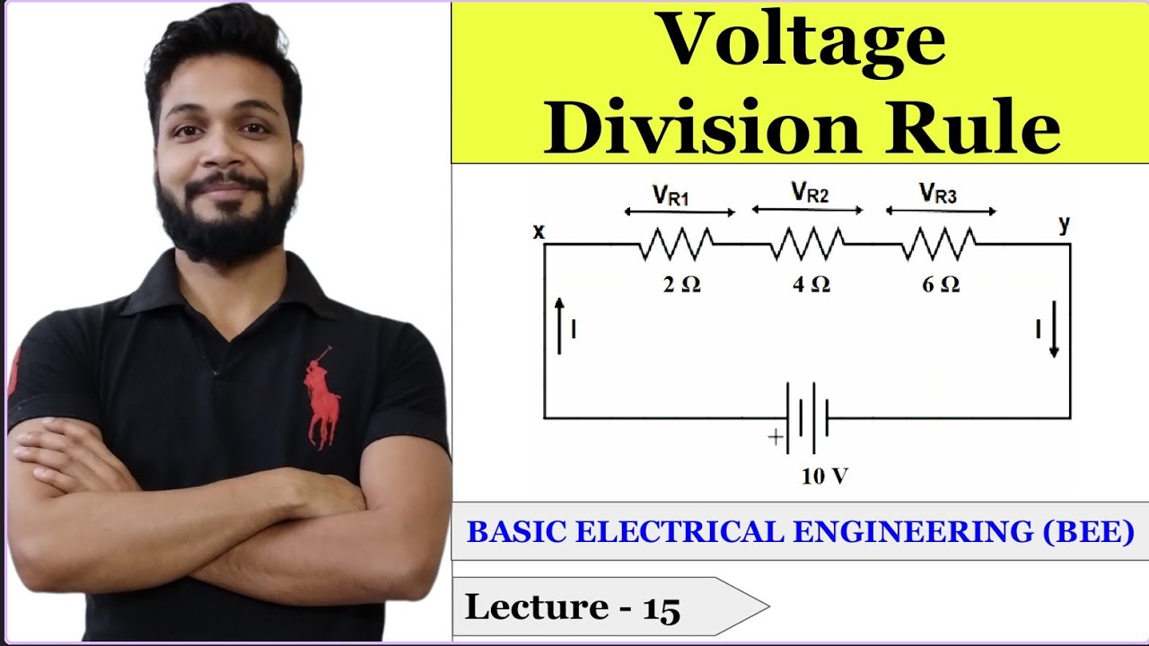 Voltage Division Rule | Basic Electrical Engineering - YouTube