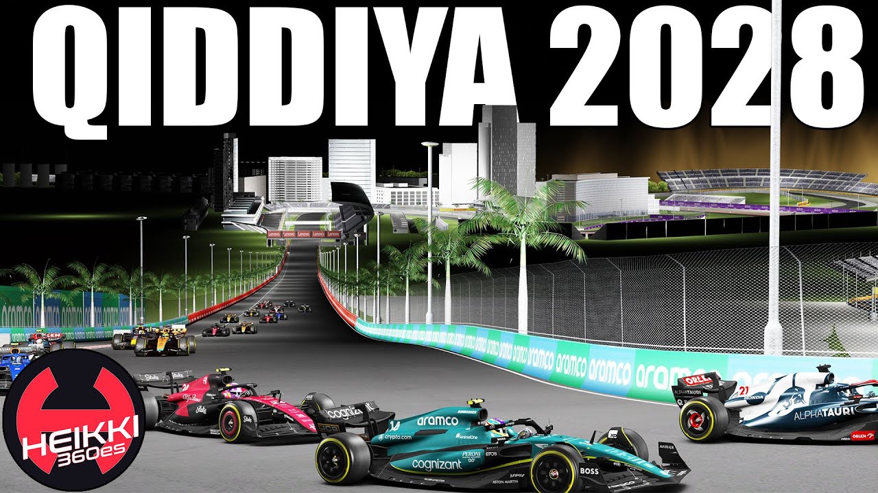 Así es el nuevo circuito de F1 de Qiddiya con su cuesta equivalente a ...
