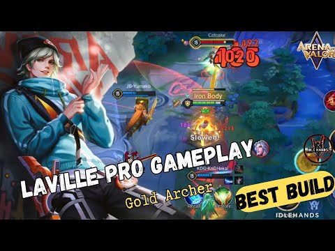 Laville Pro Gameplay/ AOV / Gold Archer / Best Build (@idlehands1571 ) - YouTube
