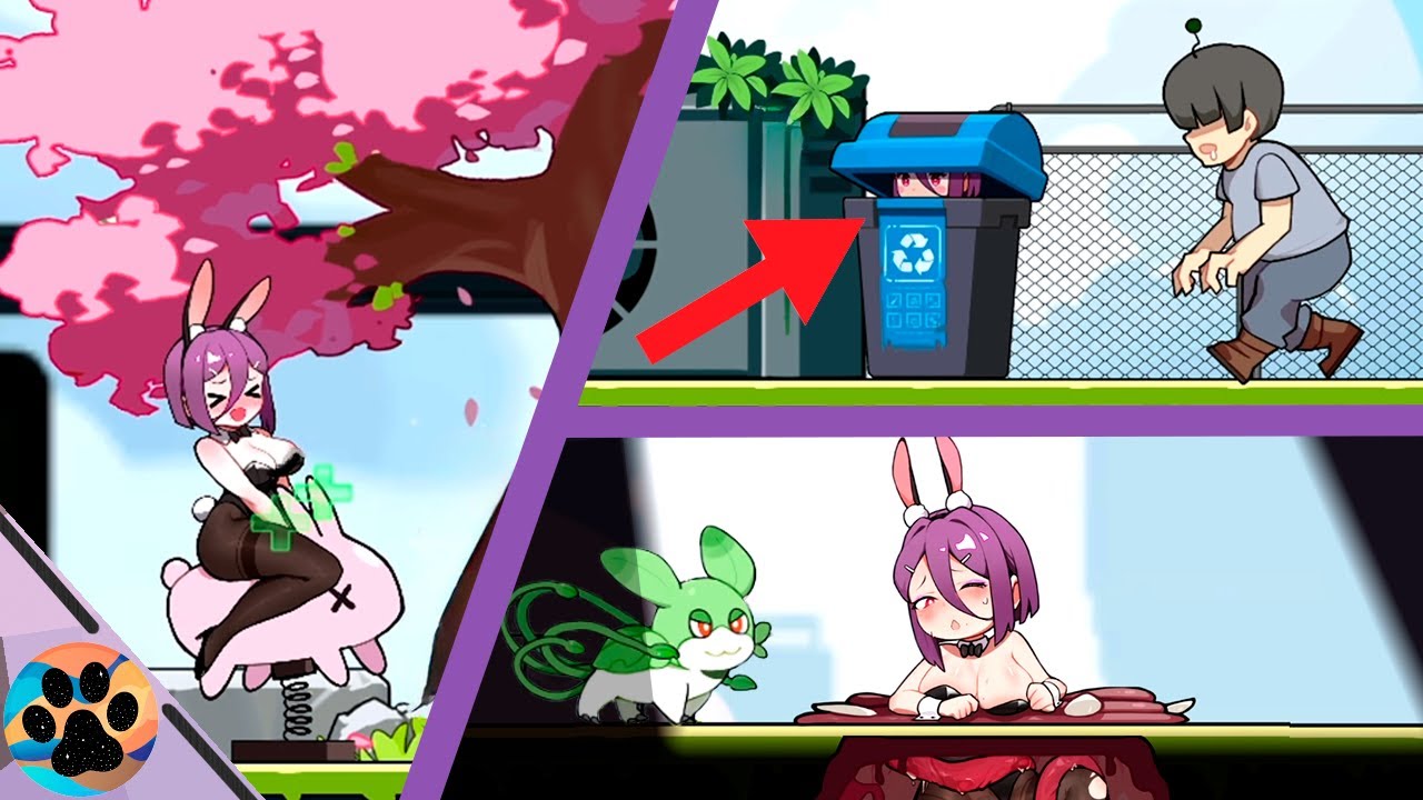 Bunny girl tries to escape from another planet | Bunny Girl's Strange Alien Adventure #1 - YouTube