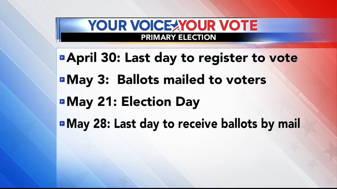 Voter registration deadline for Oregon primaries is this week - YouTube