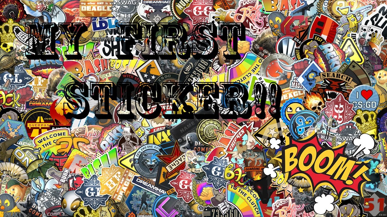 MY FIRST EVER STICKER!!,, - YouTube