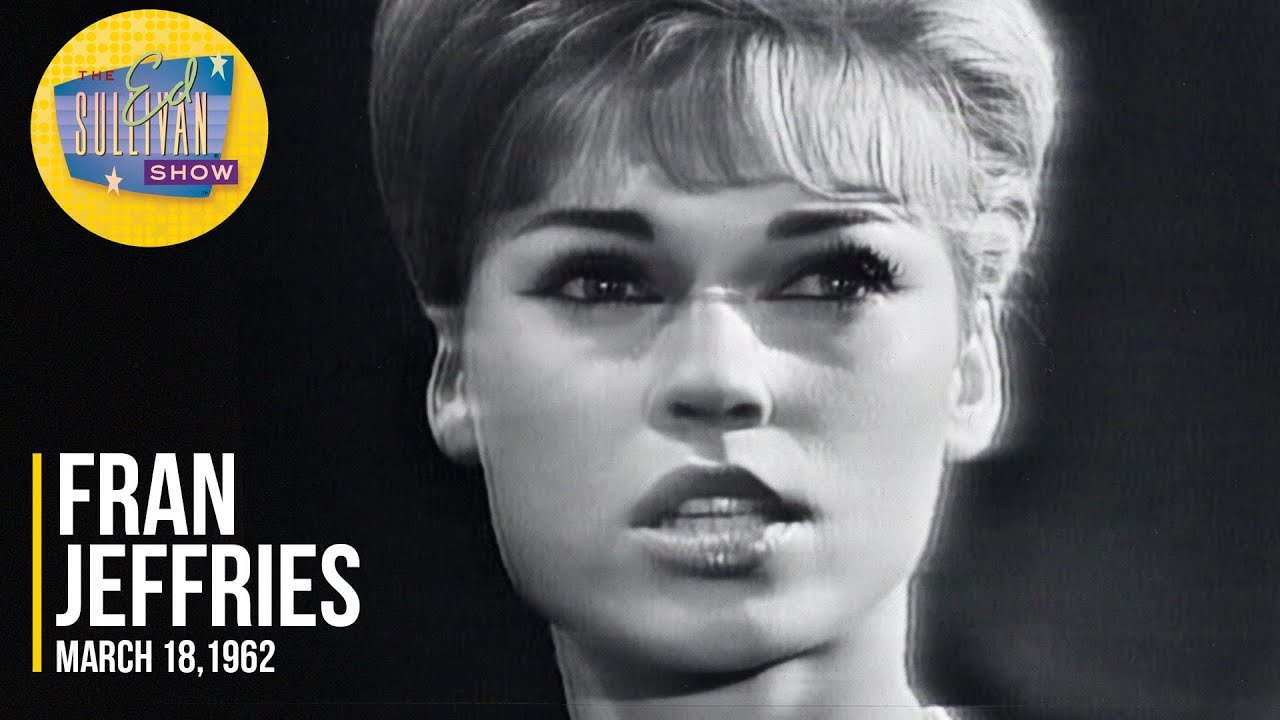 Fran Jeffries "Moon River" on The Ed Sullivan Show - YouTube