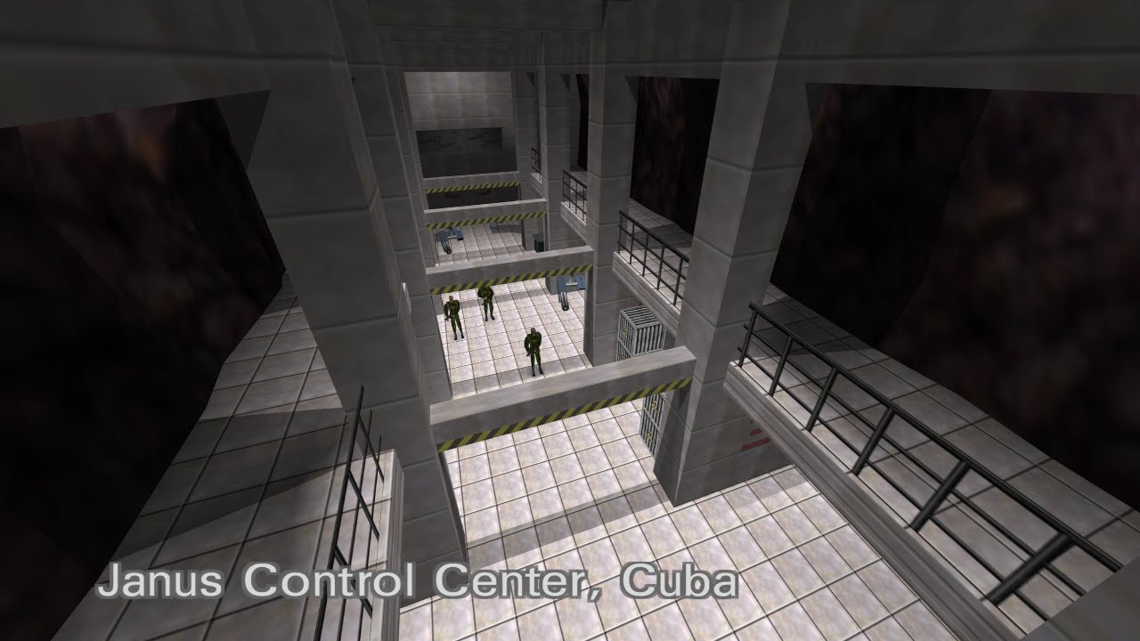 GoldenEye 007 N64: Control - 007 Difficulty - YouTube