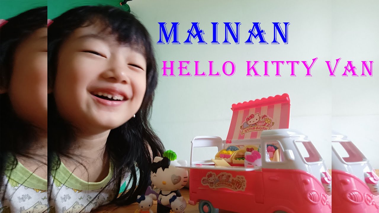 mainan hello kitty snack camper van by felicia studio episode 27 - YouTube