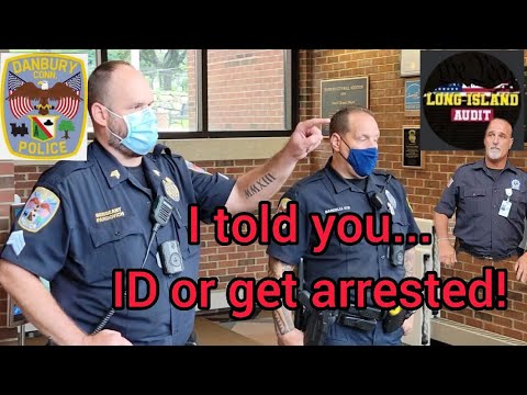 Danbury, CT city hall 1st Amendment Audit, News Conference w/ Long ...