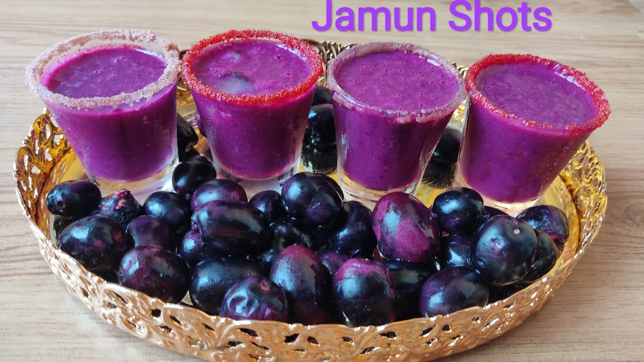 Jamun Shots। जामुन शॉट्स। How to make Blackberry Shots at Home। 4Types ...