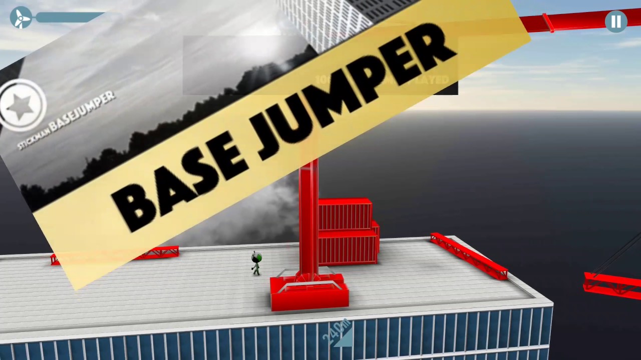 Stickman Base Jumper 2 Construction Area complete - YouTube