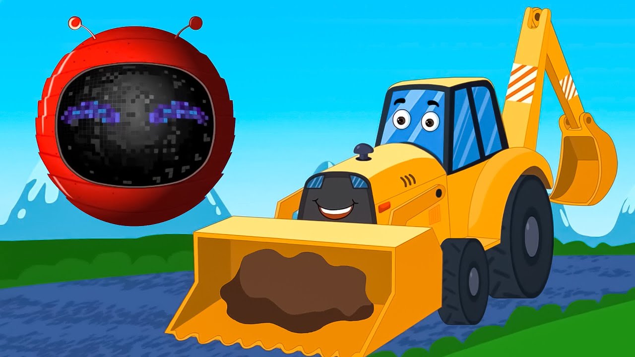 JCB + More Learn Vehicles And Formation Videos for Babies - YouTube