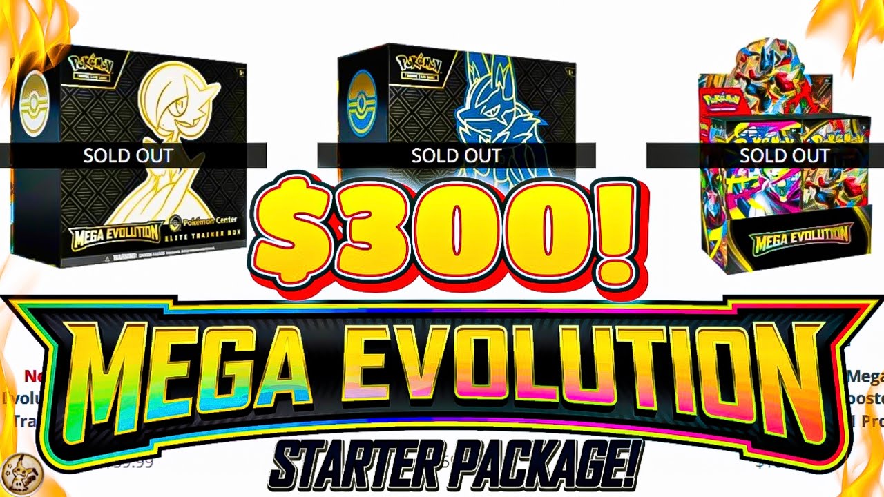 The MEGA EVOLUTION Starter Package! - YouTube