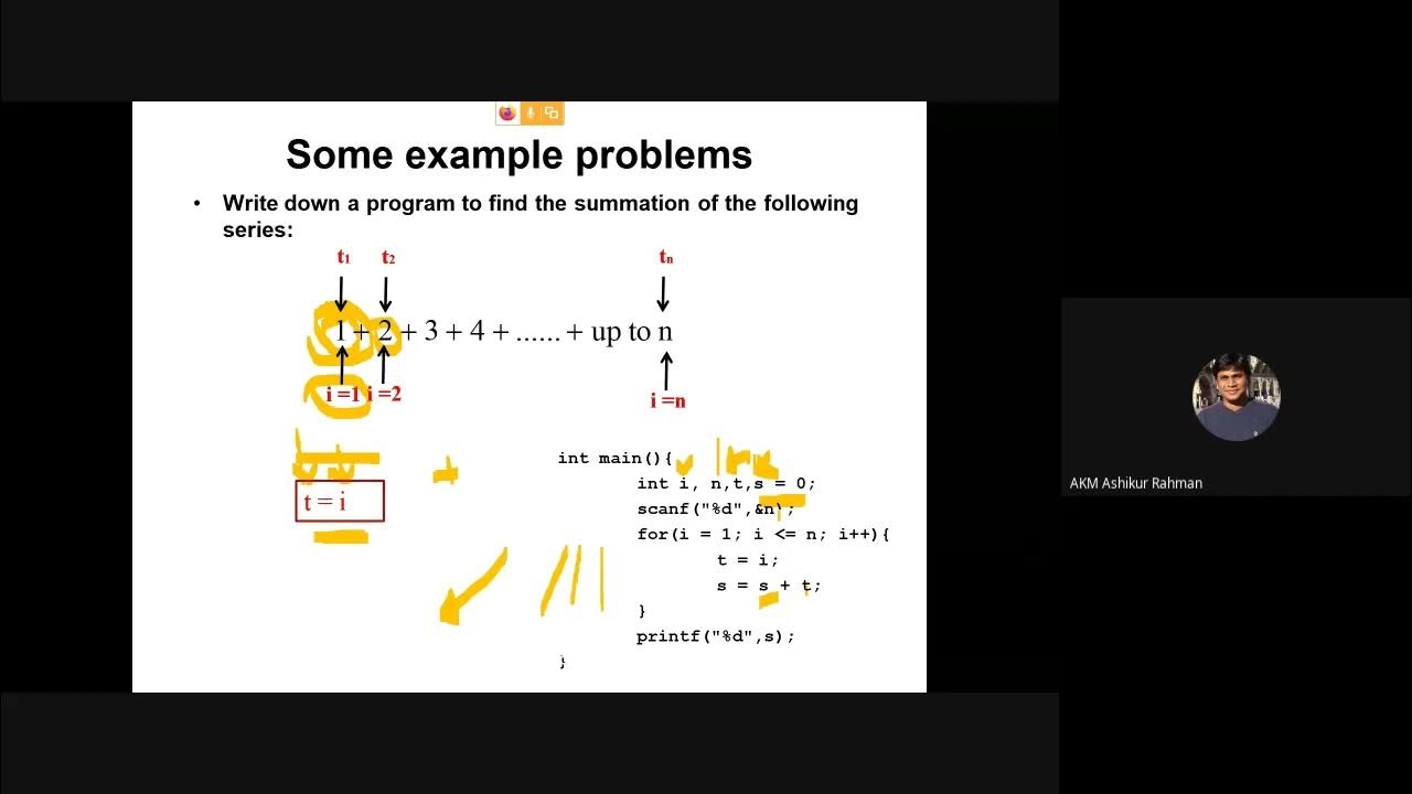 Loops: for loop: some examples (C Programming) - YouTube