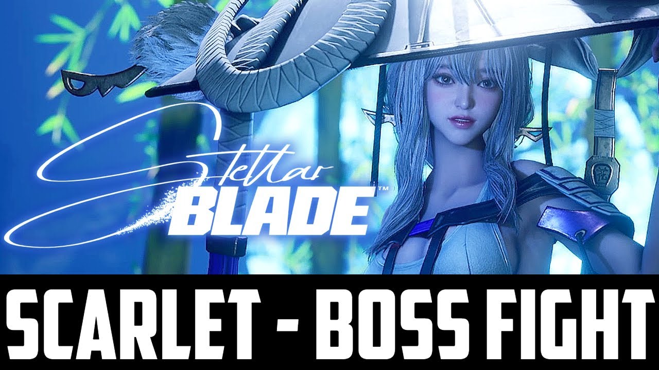 STELLAR BLADE - ENFRENTANDO A SCARLET BOSS CHALLENGER PS5 - YouTube