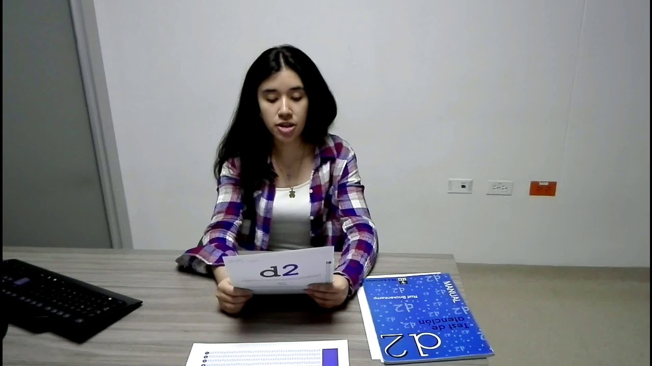 d2 test de atencion - YouTube