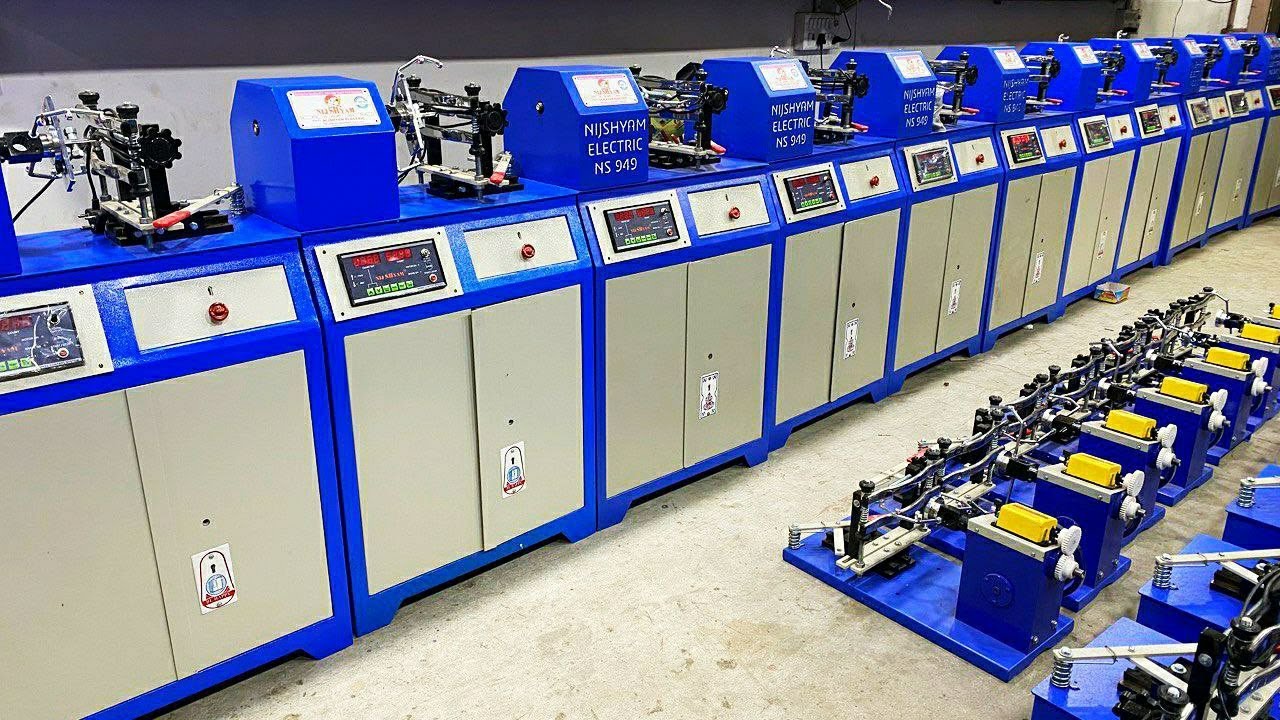 Fan Winding Machine NS949 NijShyam electric Master dai #fan_winding ...