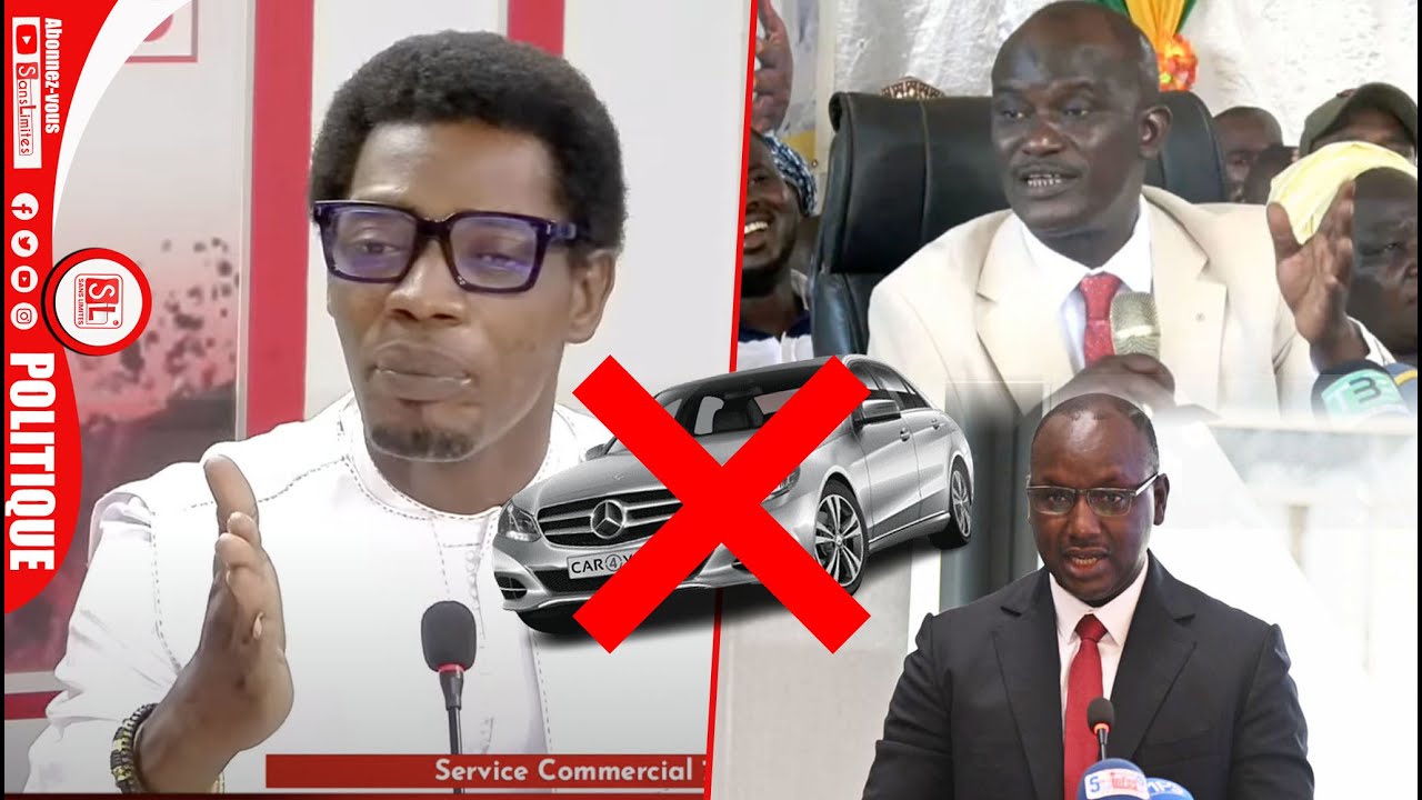 "Lutax PR Diomaye limogé Cheikh Dieng moy.." Pa Moussa rétablit la ...